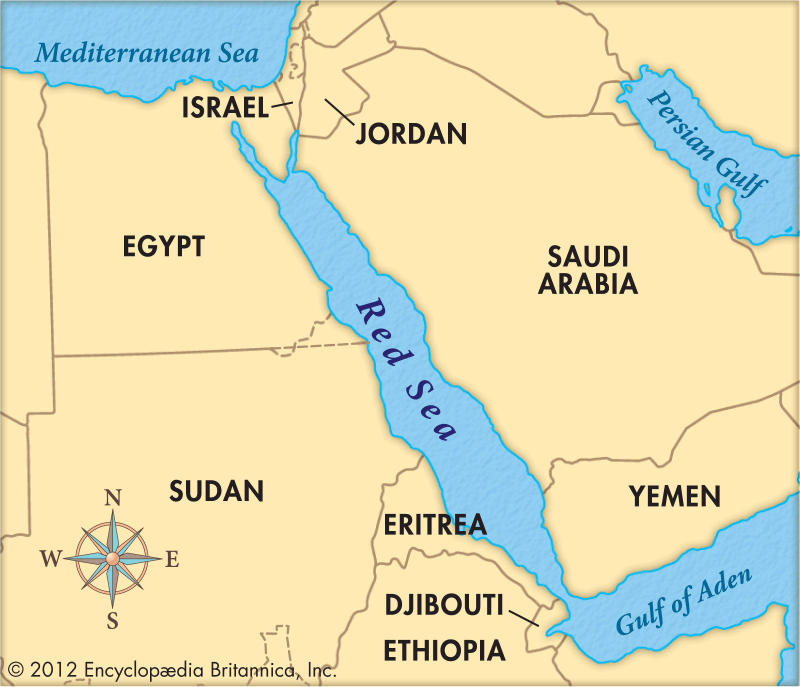 The Red Sea: Key Points For Competitive Exmas » GKBooks Learning Hub