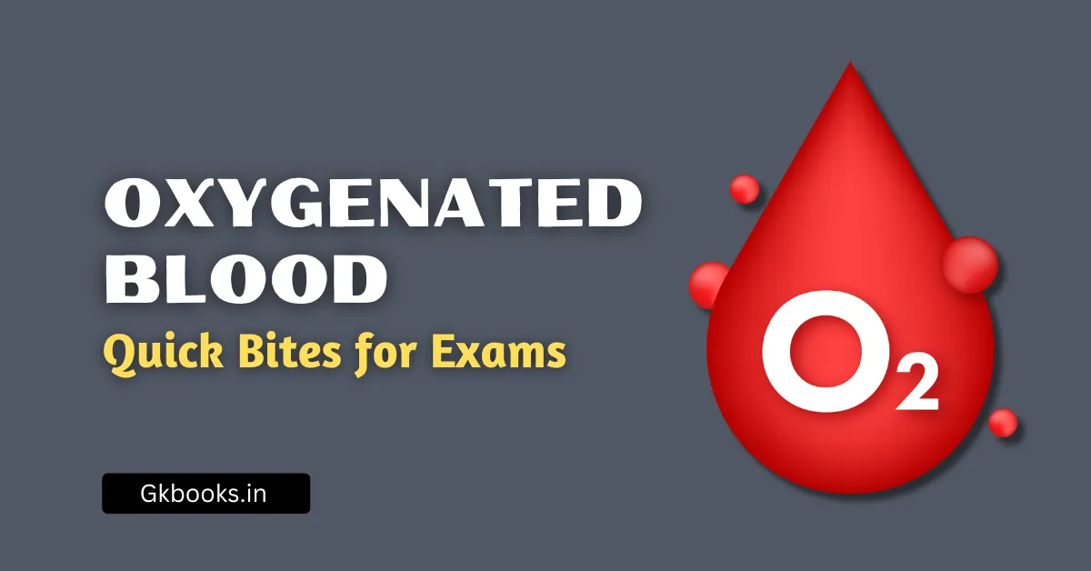 Oxygenated Blood – Quick Bites For Exams » GKBooks Learning Hub